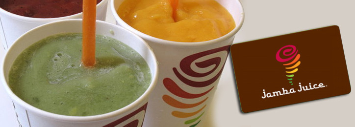 Jamba Juice $5 for $10 Gift Card | thegirlwiththedeals